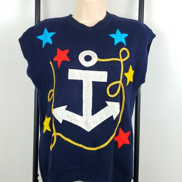 Cherry Stix LTD | Sweaters | Vintage Csi Cherry Stix Ltd Vest ...